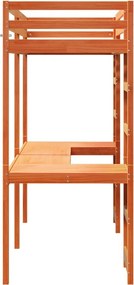 Patrová postel bez matrace voskově hnědá 75 x 190 cm borovice 3308576