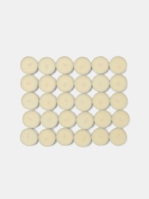 Sinsay - Sada čajových svíček Vanilla 30 pack - krémová