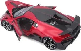 Bburago Bugatti Divo červená metalíza 1:18 / od 3 let