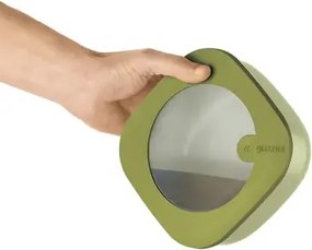 Guzzini ECO STOREMORE mělká dóza na potraviny 450 ml zelená / Dóza na