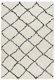 Béžovo-černý koberec Mint Rugs Hash, 200 x 290 cm
