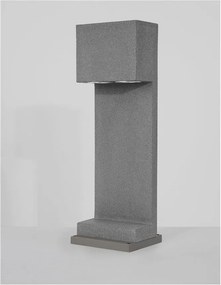 NV 9790022 Venkovní sloupkové svítidlo GRANTE šedý beton a hliník GU10 2x10W 100-240V bez žárovky IP65 - NOVA LUCE