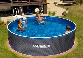 Marimex | Bazén Marimex Orlando 3,66x0,91 m s příslušenstvím - motiv RATAN | 10303049