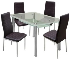 Jídelní set pro 4 osoby židle + stůl 150x90 Venezia 4410