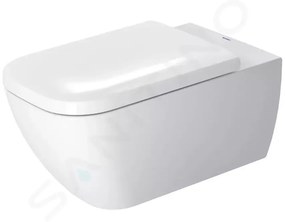 DURAVIT - Happy D.2 Závěsné WC, Rimless, bílá (2550090000)