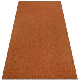 Koberec FLAT 48663/120 SISAL - terakota HLADKÝ