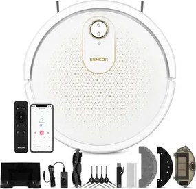 SENCOR SRV 4550WH bílá / robotický vysavač / vysávání  mopování / 28W