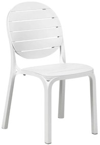 OnaDnes -20% Nardi Bílá plastová zahradní židle Erica