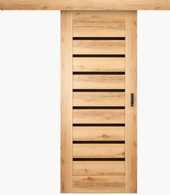Interiérové dveře Naturel Zaria posuvné 80 cm dub natura ZARIACPLDN80PO + posuvný systém