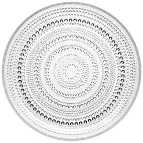 Skleněný talíř Kastehelmi Clear 25 cm Iittala