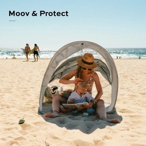 Babymoov Skládací UV stan Moov & Protect Green Lagoon