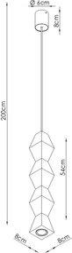 Sollux Lighting Závěsné svítidlo KUBBE velké S