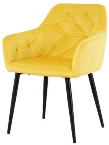 LuxuryForm Jídelní židle Atlanta - žlutá