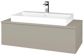 Dřevojas Koupelnová skříňka MODULE SZZ1 100 Varianta: N01 Bílá lesk / J01 Organic