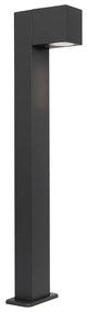 Průmyslová venkovní stojací lampa tmavě šedá 65 cm IP44 - Baleno
