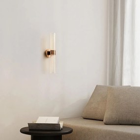 Toolight Toolight, LED nástěnné svítidlo 7W, 3000K, LHJ070-W, růžové zlato, OSW-60038