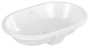 Villeroy & Boch 5A766001 - Zápustné umyvadlo ARCHITECTURA 57x37,5 cm bílá
