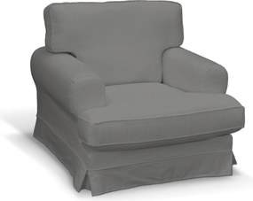 Potah na křeslo IKEA Ekeskog barva šedá látka sametová