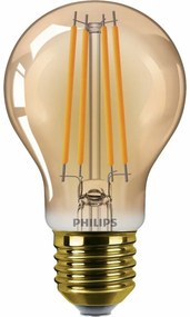 Philips LED filament žárovka E27 A60 3,1W (25W) 1800K nestmívatelná, jantarová