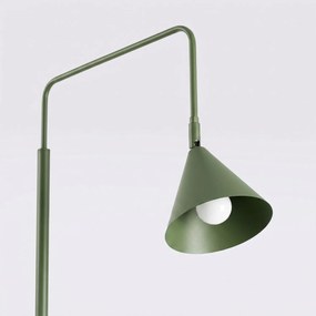 Sollux Lighting Stojací lampa NOX olivově zelená