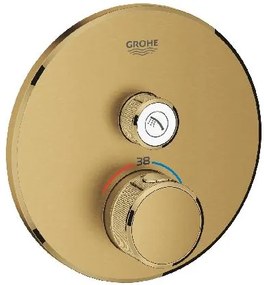 Grohe Grohtherm SmartControl - Termostatická sprchová baterie pod omítku s jedním ventilem, kartáčovaný Cool Sunrise 29118GN0