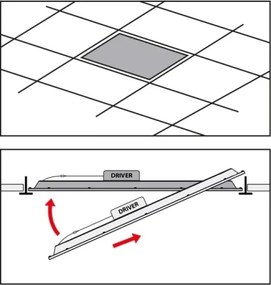 LED panel McLED Office 6060 UGR<19 Backlit 30W 4000K neutrální bílá ML-413.557.32.0