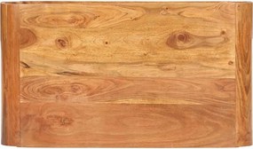 Konferenční stolek 90 x 50 x 30 cm masivní akáciové dřevo 289651