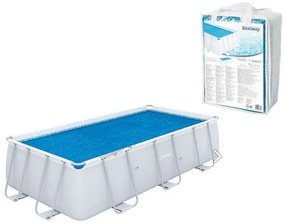 Bestway Solární kryt na bazén, modrá, buněčná fólie, 380x180 cm