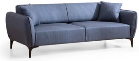 Hanah Home Třímístná pohovka BELISSIMO modrá 220 cm 560ARE1361