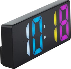 Verk Group DIGITÁLNÍ BUDÍK ELEKTRONICKÝ TEPLOMĚR BAREVNÝ BUDÍK DATUM SNOOZE