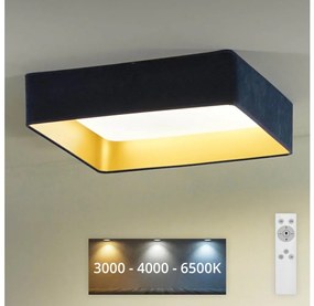 Brilagi | Brilagi - LED Stmívatelné svítidlo VELVET SQUARE LED/24W/230V + DO tmavě modrá | BG0639