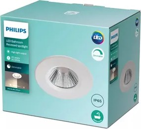 Philips Dive bílá / Podhledové LED svítidlo / 5,5W / 350lm / 2700K / I