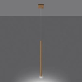Závěsné svítidlo SOLLUX PASTELO 1 zlaté G9 1x8W bez žárovky SL.1170