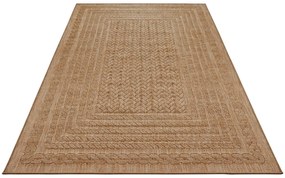 Hanse Home, Kusový koberec Forest 103992 Beige/Brown – na ven i na doma, 80x150, béžová, chodba / předsíň