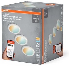 Osram -SADA 3x LED Stmívatelné podlinkové svítidlo SMART+ LED/6,5W/230V Wi-Fi