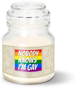 Sablio Svíčka Nobody knows I&#039;am gay - 120 g