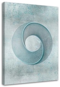 Gario Obraz na plátně Modrý kruh - Andrea Haase Rozměry: 40 x 60 cm