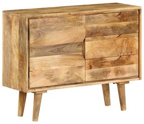 Příborník masivní mangovníkové dřevo 90 x 30 x 69 cm 246789