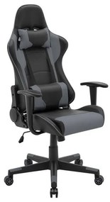 Kancelářská židle SILVERSTONE, černo/šedá