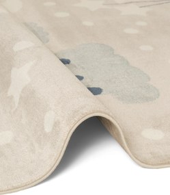 Hanse Home, Dětský koberec Adventures 106428 Beige Multicolor, 160x235, béžová, dětský pokoj