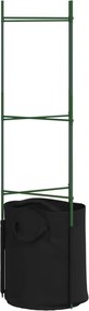 Podpěrné klece pro rajčata s pytlem 6 ks 116 cm ocel a PP 3281488