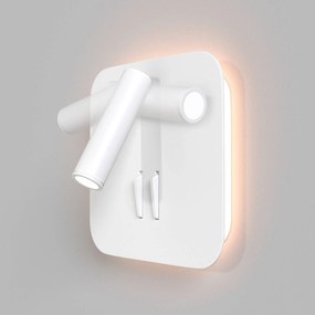 Nástěnné svítidlo Maytoni Ios 176 LED, hranaté, bílé