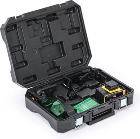 3D laser se zeleným paprskem 3 x 360°, samonivelační
