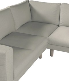 Potah na pohovku IKEA Norsborg rohová 4-místná barva béžová látka pletený vzor