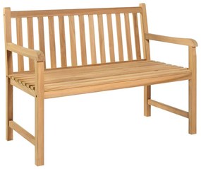 Zahradní lavice 114 cm masivní teakové dřevo 316622