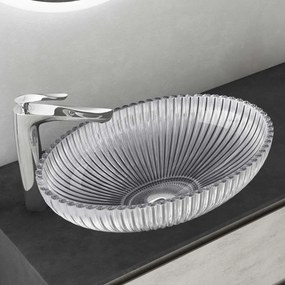 skleněné umyvadlo MINERVA 04 40-50cm