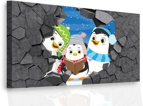 Obraz na stěnu - tučňáci