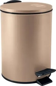 Spirella ADELAR cappuccino / Pedálový odpadkový koš / ocel / 3 l