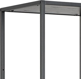 Knihovna SEAFORD I 185 cm černá
