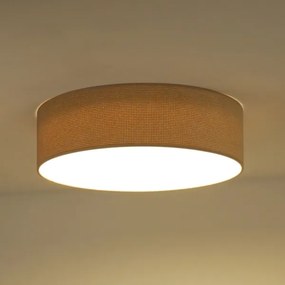 Duolla - LED Stropní svítidlo CORTINA LED/26W/230V pr. 30 cm 4000K béžová